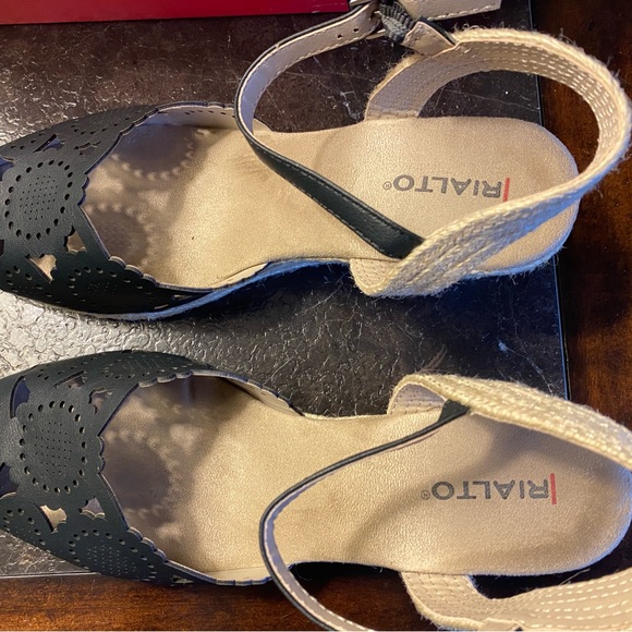 Rialto | Shoes | Rialto Wedge Sandals Hardly Worn | Poshmark